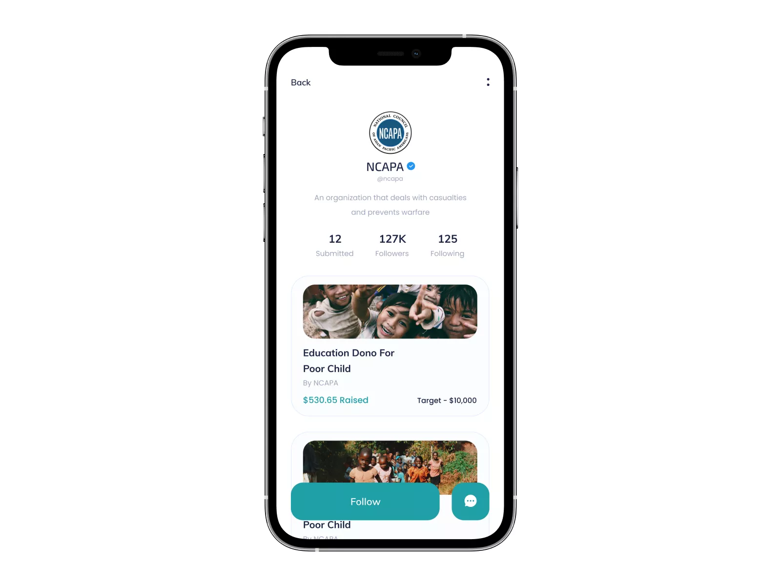 Help User Profile Screen