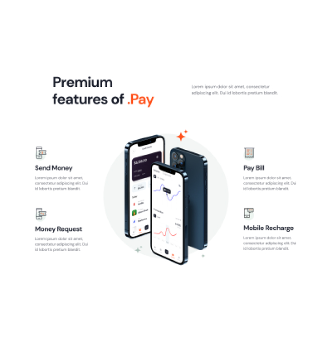 Features Page Pay App Landing Page